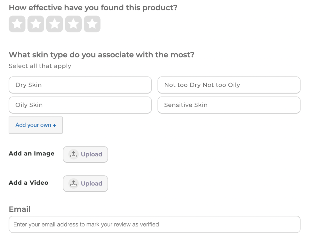Build a Review Collection Form that Generates Better Quality Reviews ...